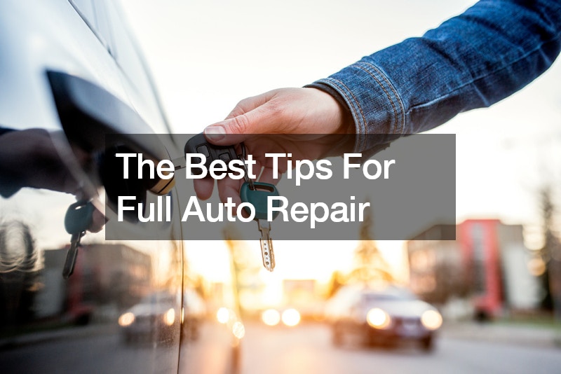 The Best Tips For Full Auto Repair - Welcome Big Wigs